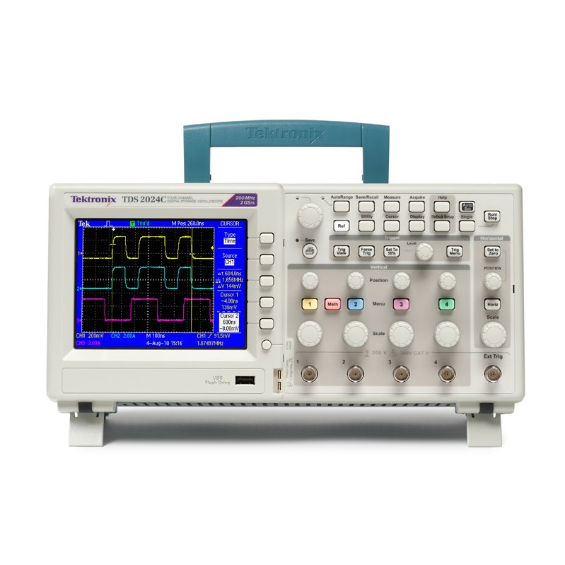 Digital Storage Oscilloscope Tektronix TDS2014C - ToolBoom